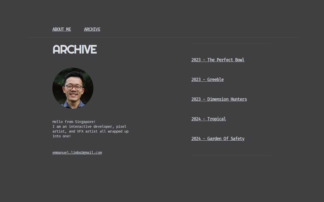 Emmanuel Lim - Interactive Dev